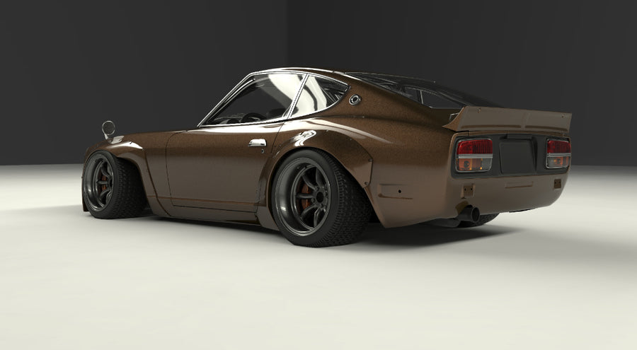 Rocket Bunny Datsun 240z (S30) Wide Body Kit | TRACKUZA.COM – TRACKUZA LLC