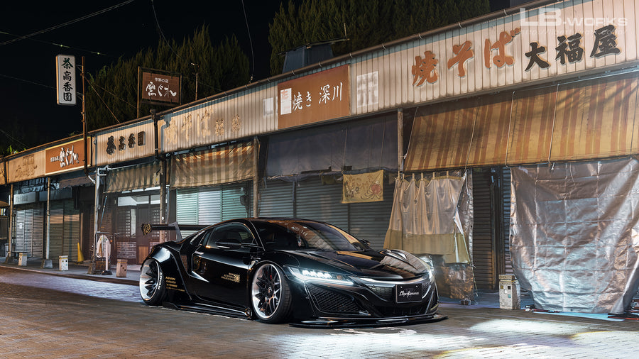 Liberty Walk (LB-WORKS) Honda / Acura NSX Wide Body Kit | TRACKUZA.COM ...